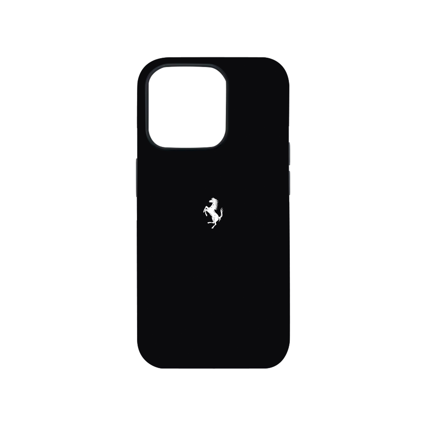 Black Ferrari Logo Phone Case. – Flex Cases