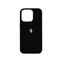 Black Ferrari Logo Phone Case. – Flex Cases