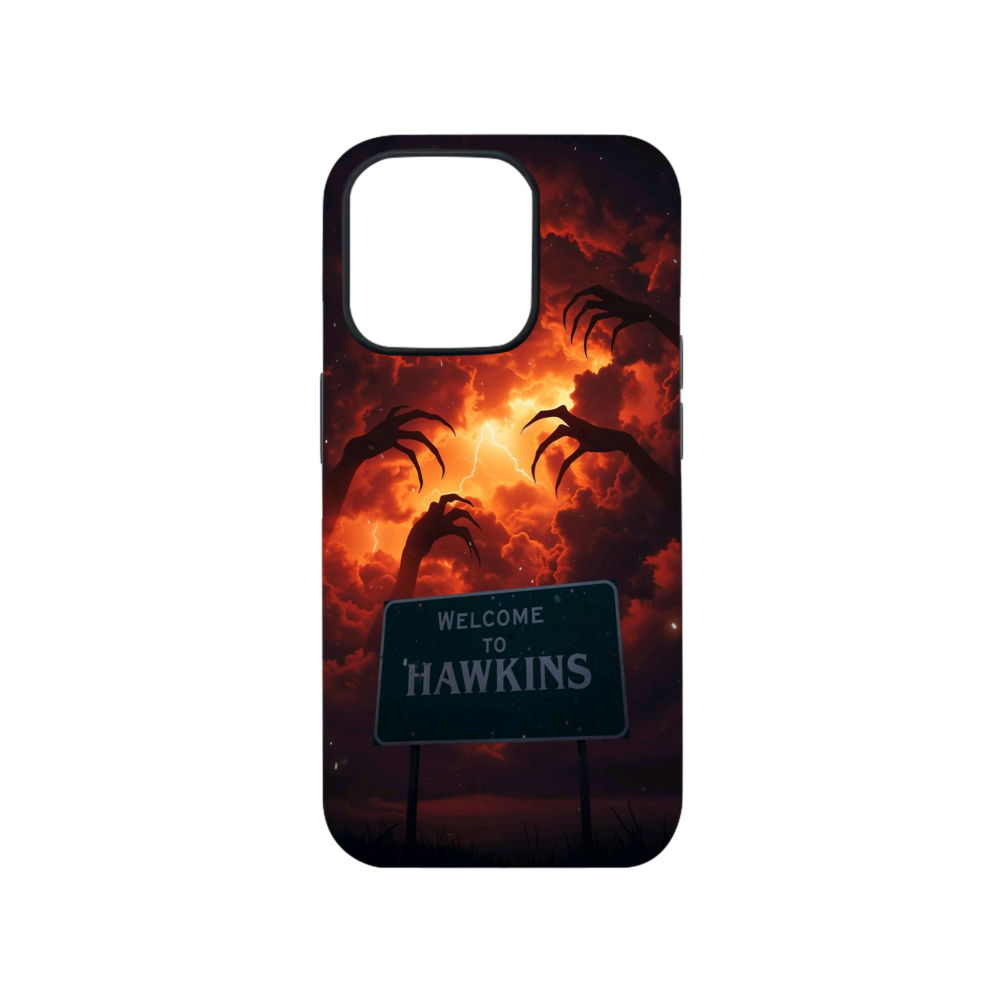 "Welcome to Hawkins" Stranger Things Phone Case. – Flex Cases